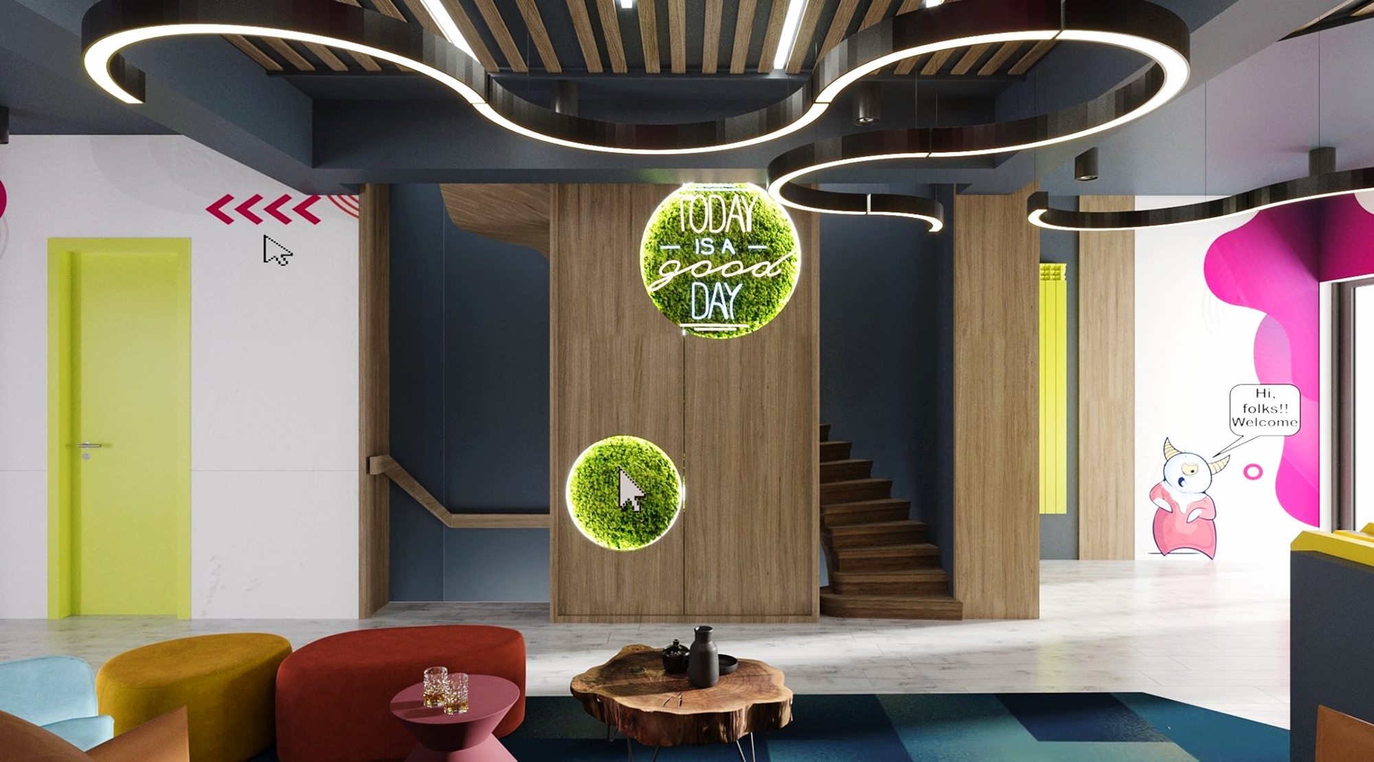 Design Interior birouri IT, București - Creativ-Interior